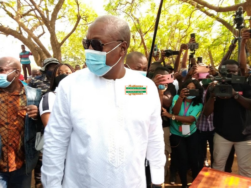 Mahama makes shocking revelation after voting [Video] | Ndwompafie.net